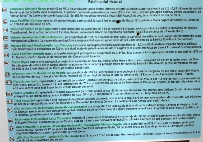 Popas la Complexul Geologic Racos – peregrinprinlume